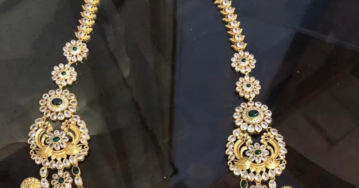 Two Layer Floral Haram in 925silver - Jewellery Designs