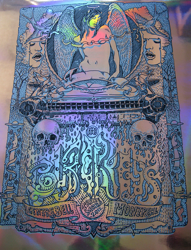 INSIDE THE ROCK POSTER FRAME BLOG: David Welker Built To Spill & Black ...