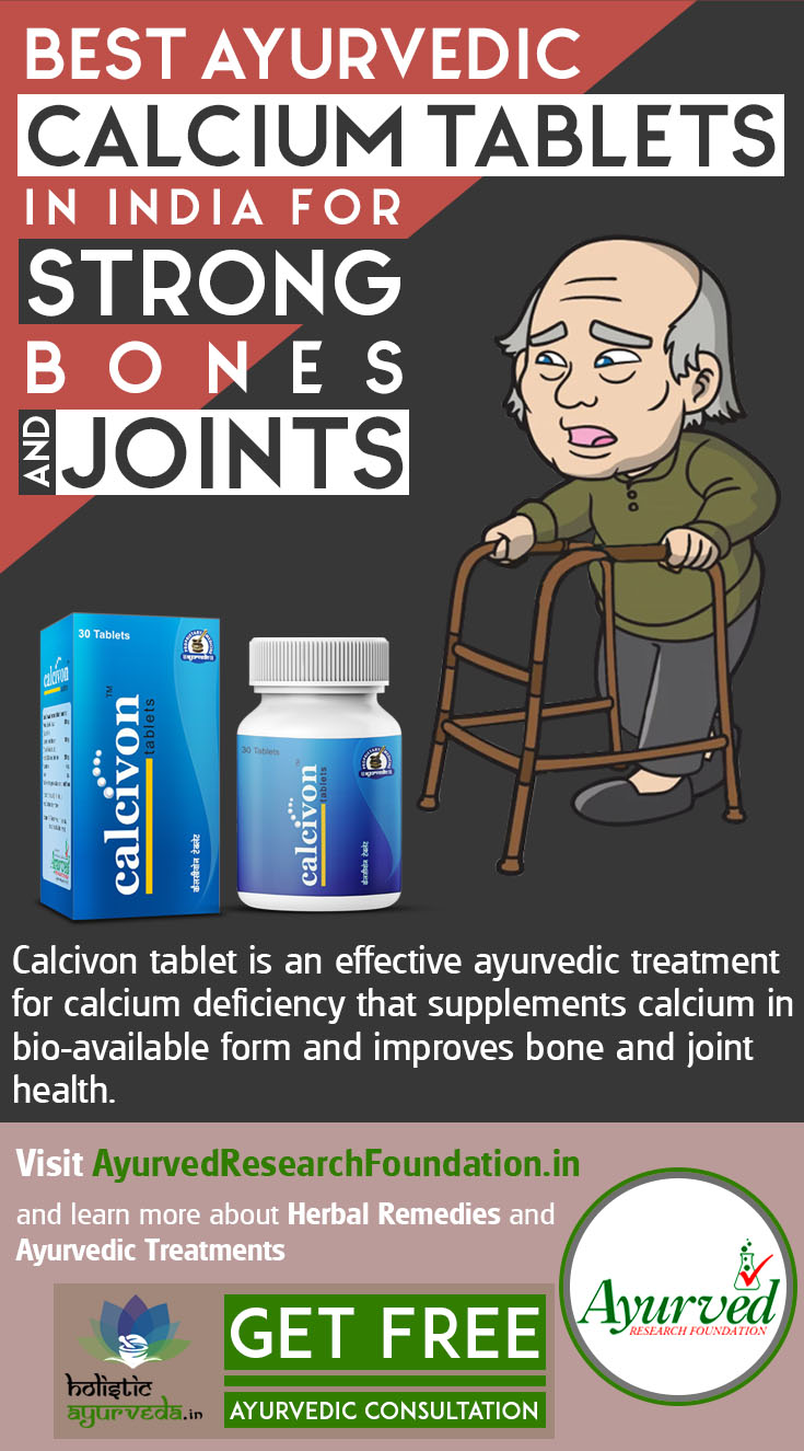 Best Ayurvedic Calcium Tablets in India for Strong Bones and Joints
