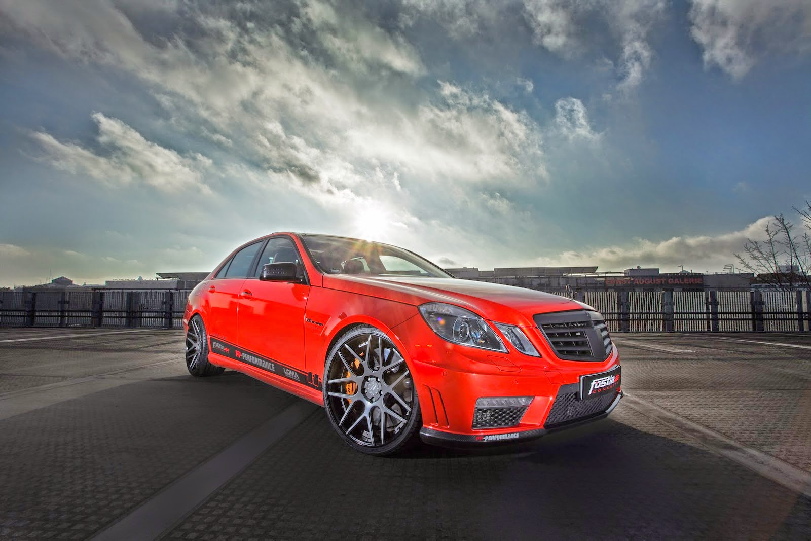 Mercedes-Benz W212 E63 AMG on LOMA GT1 Wheels by Fostla | BENZTUNING