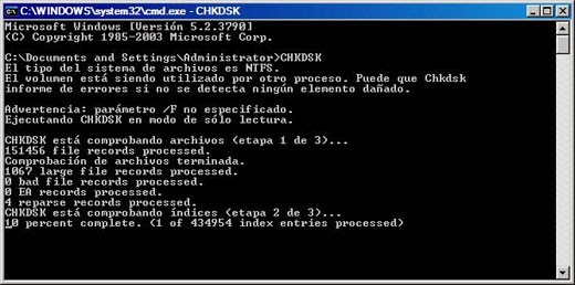 De todo un poco: Detectar y corregir errores en disco duro - Windows