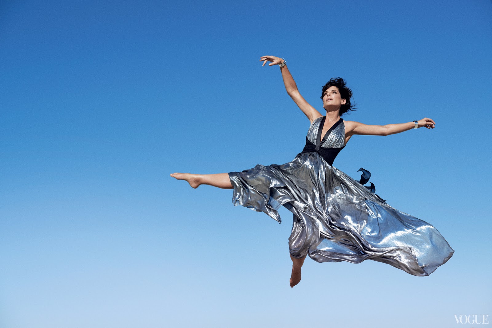 Sandra Bullock by Peter Lindbergh Magazine Photoshoot For Vogue US ...