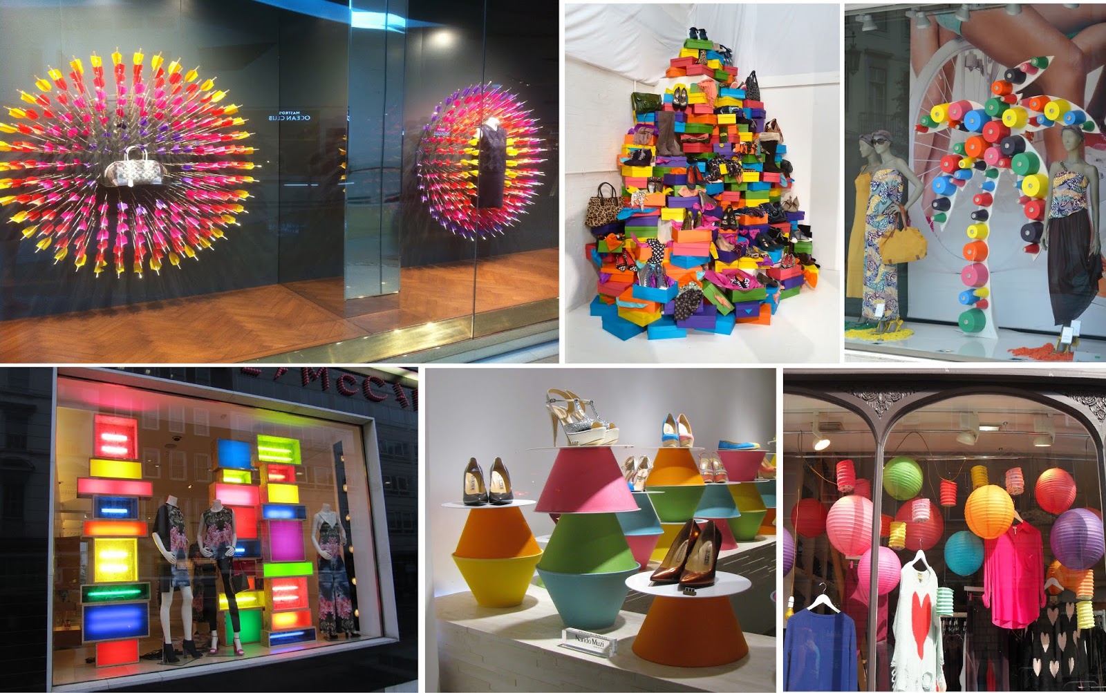 Yaratıcı Vitrin Dekorasyonları - Creative Window Display