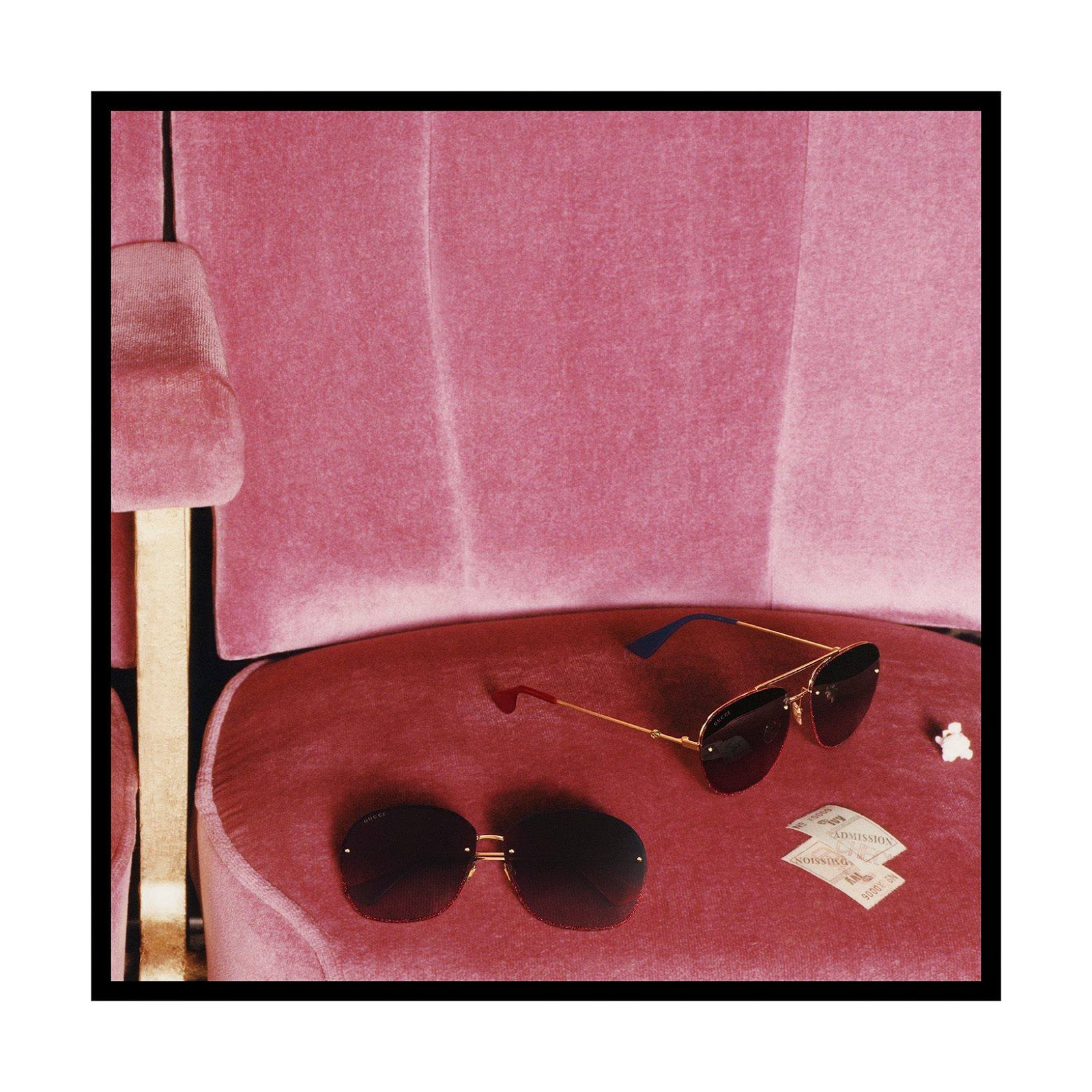 Gucci Fall 2017 Eyewear Campaign Kick-Starts a Ritzy Shades Trend