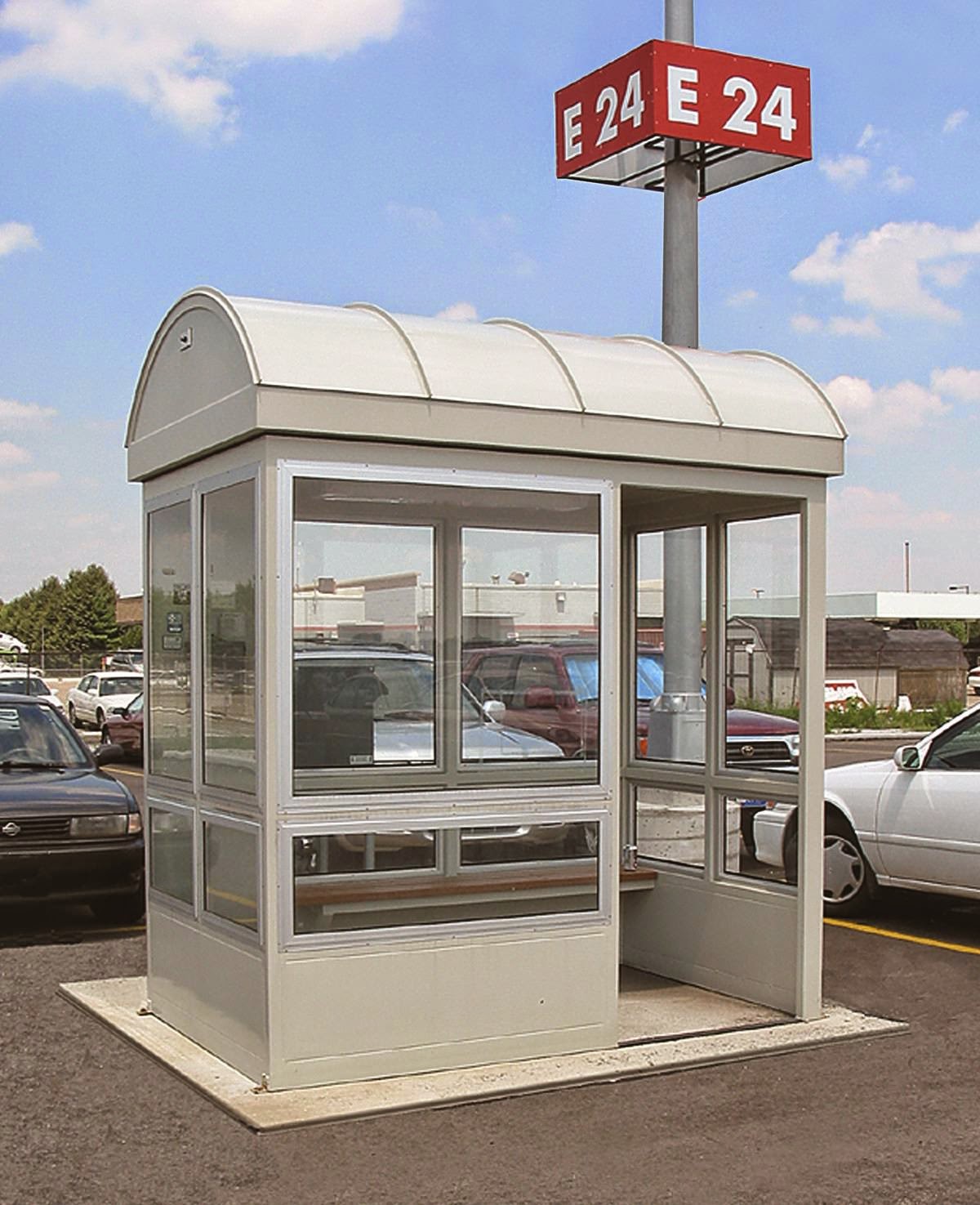 Prefab Guard Booths and Transit Shelters: Bus Shelters