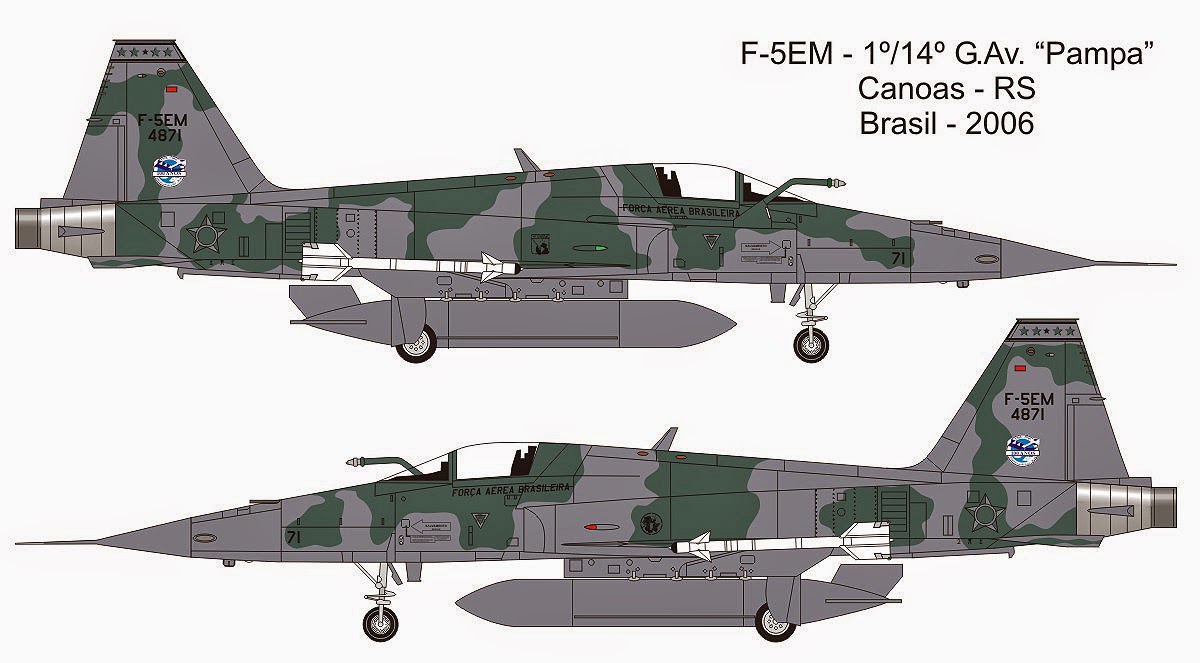 Blog de Aviones de Caza y Ataque: Northrop F-5 Freedom Fighter y Tiger II