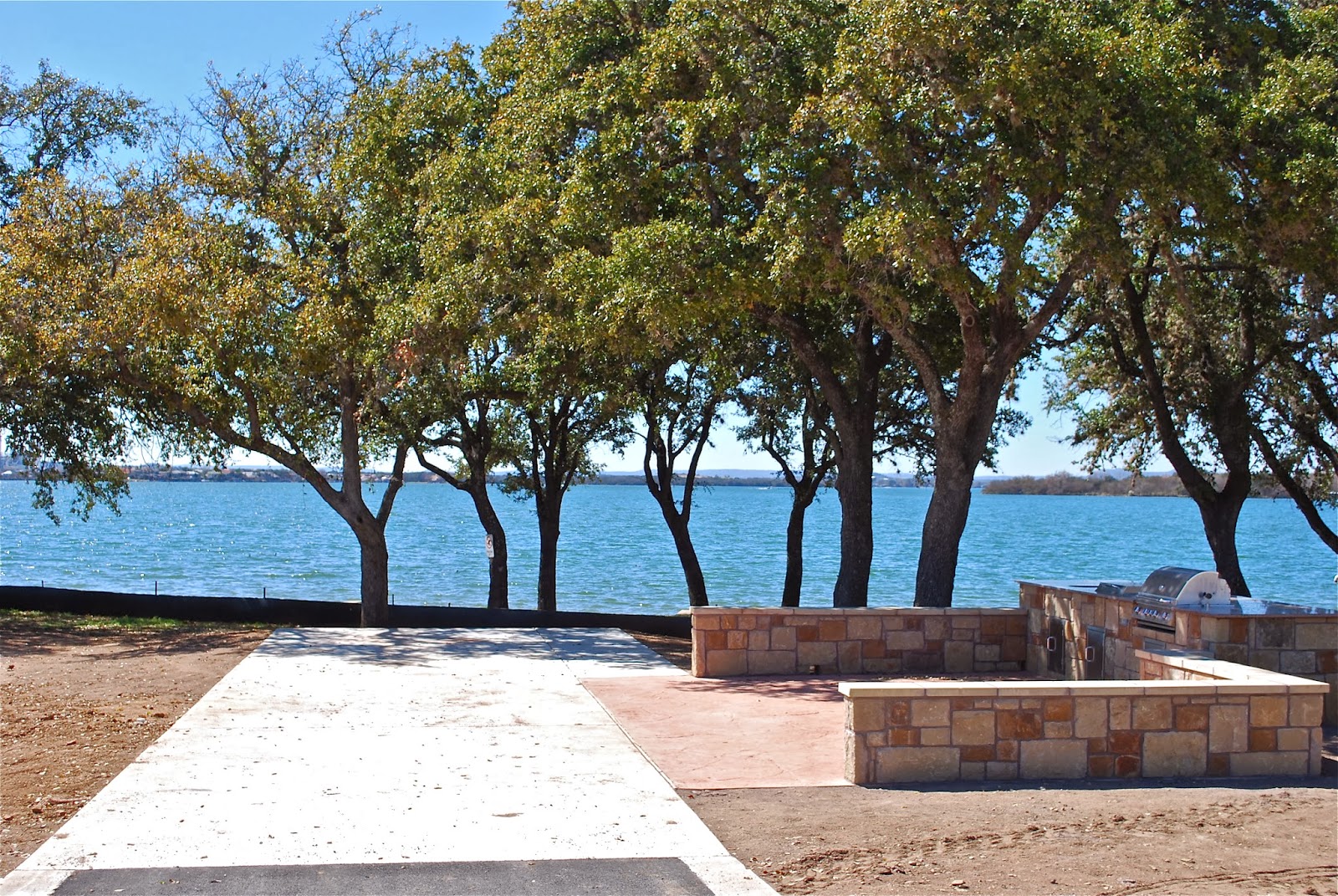 BLUE SKY AHEAD: Sunset Point RV Resort, Texas