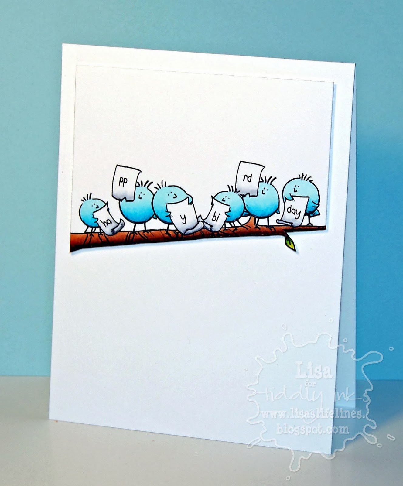 Lisa's Life Lines: TI Challenge Happy BIRDday