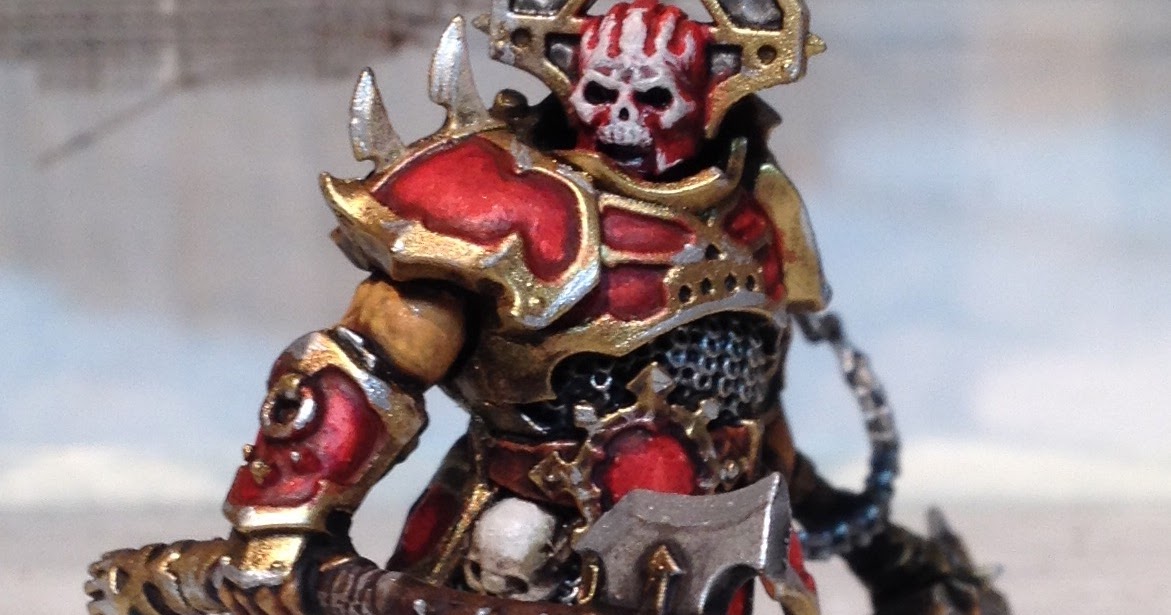Five Fingers and a Brush: GORECHOSEN - Vexnar the Reaper WIP #2