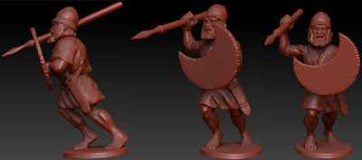 Wargame News and Terrain: Victrix: Greek Peltast Preview