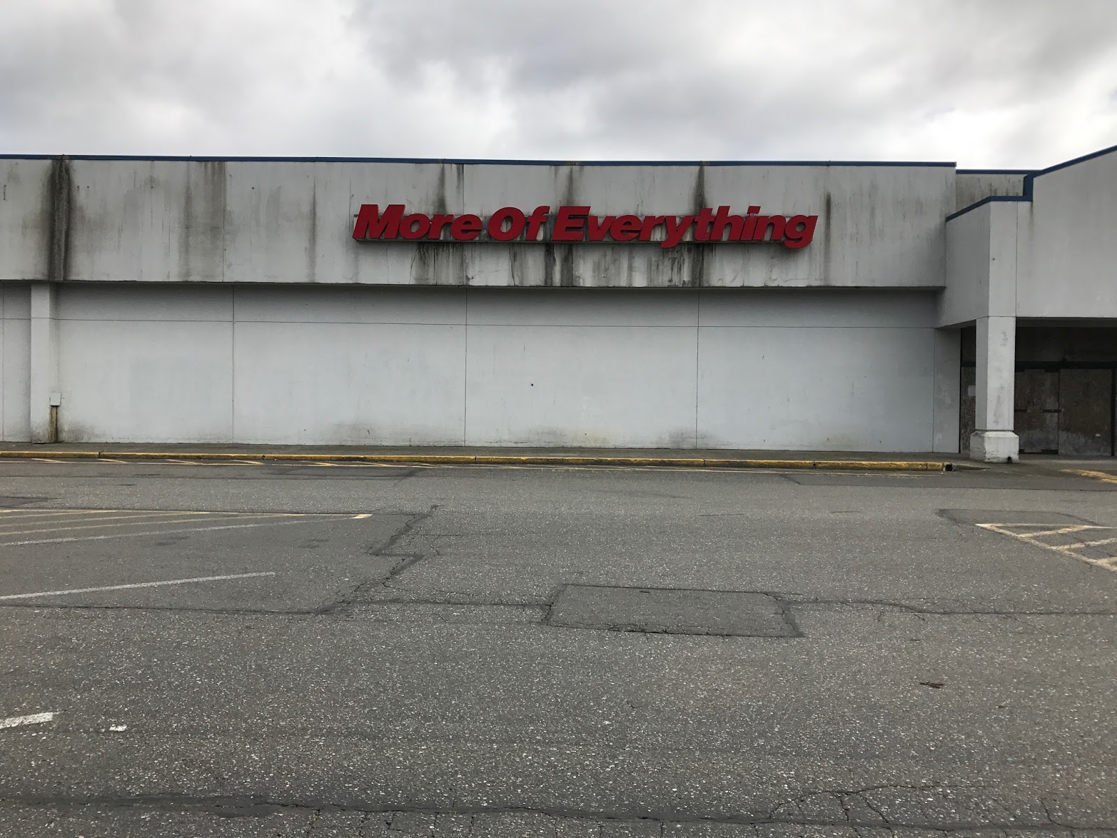 This Life in Ruins: strip mall empty come back never.