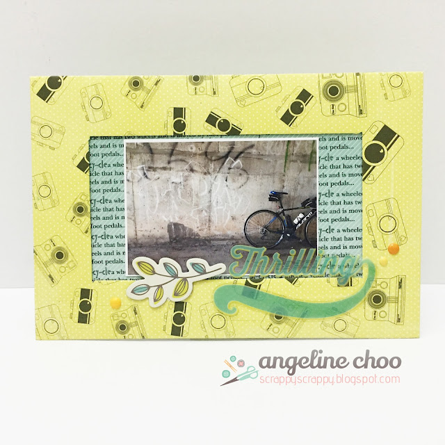 DIY Recycled Photo Frame - Scrappy Scrappy