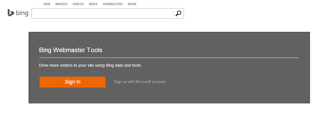 Submit Your Blog to Bing Webmaster Tools | Seomarketingbiz , Social ...