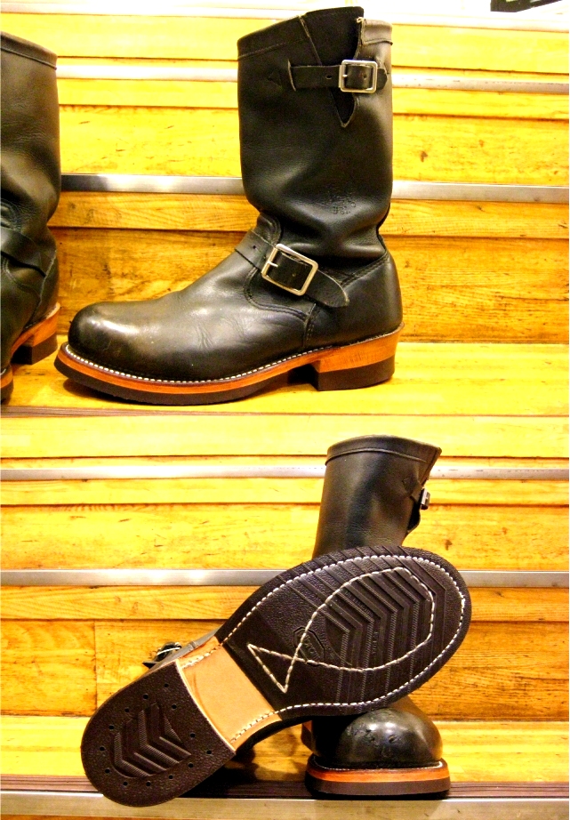 Vintage Engineer Boots: CHIPPEWA ENGINEER BOOTS (27899) - RESOLED