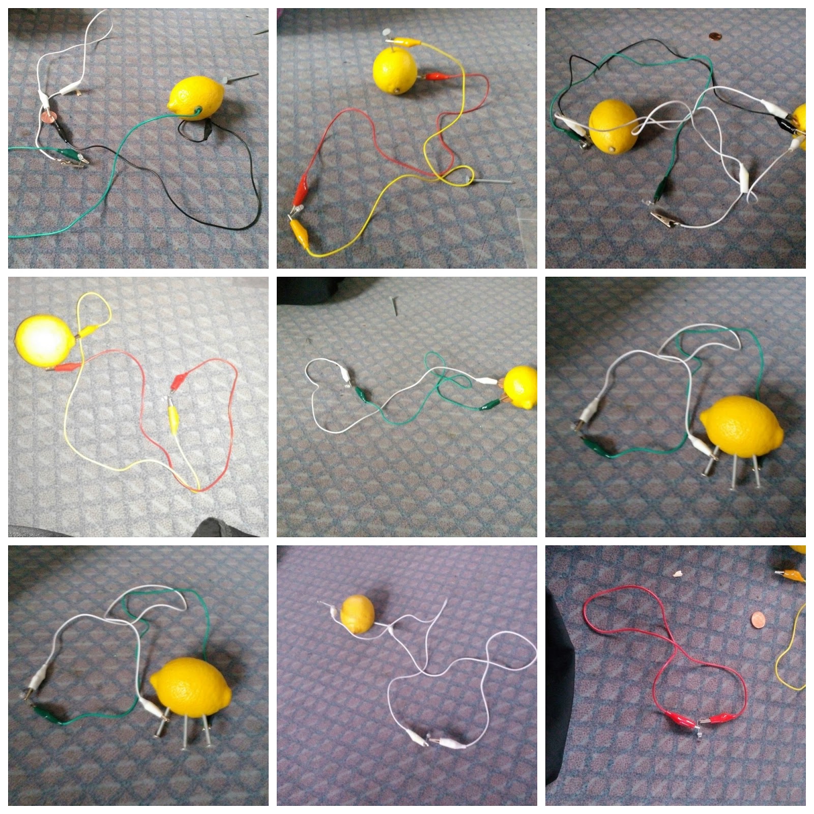 Lemon Battery Science Board