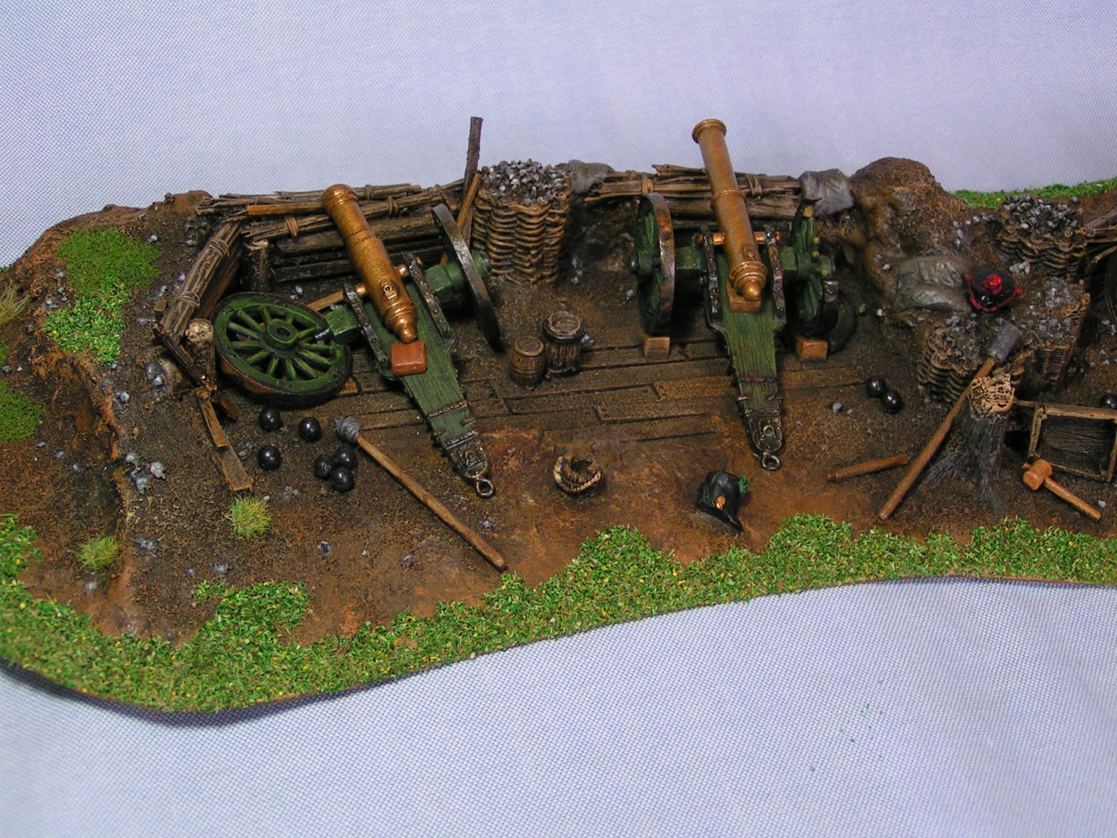 Dampf's modelling page: A Napoleonic Redoubt - Wargames Soldiers ...