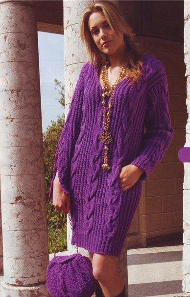 knitting models: knit dress models