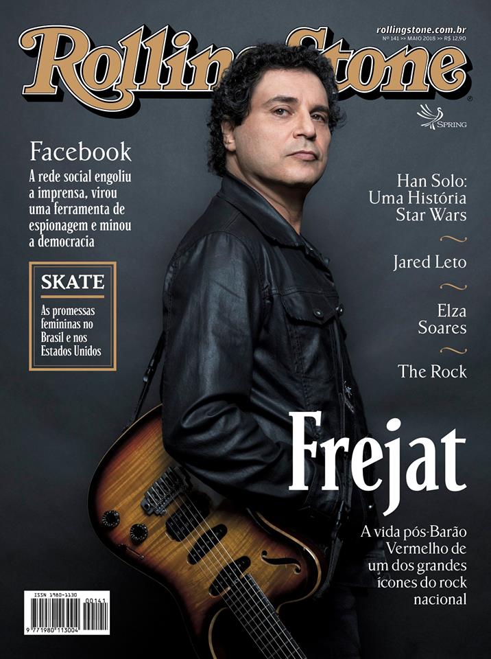 Coluna Blah: Frejat é capa da revista Rolling Stone Brasil
