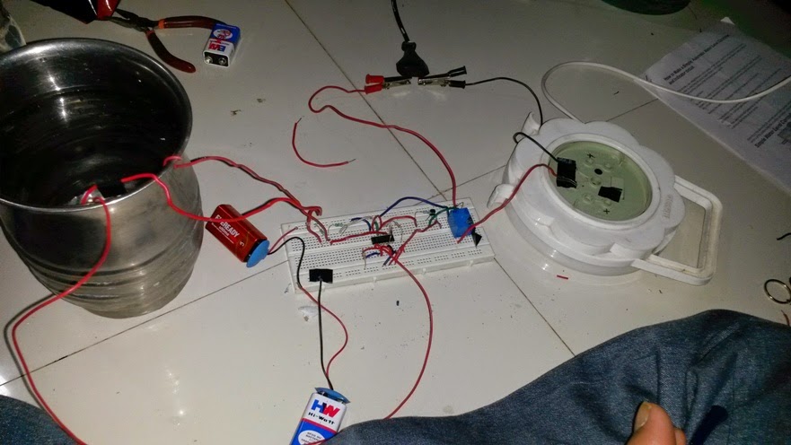 Simple Automatic Water Level Controller and Indicator circuit | Circuit ...