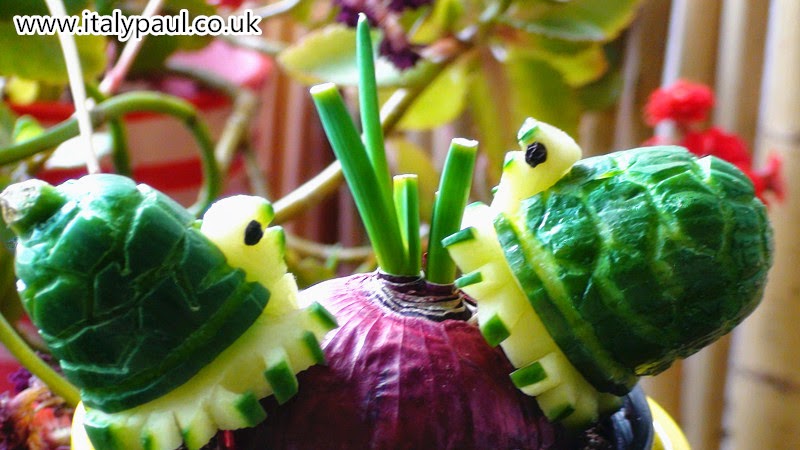 ItalyPaul - Art In Fruit & Vegetable Carving Lessons: Art In Cucumber ...