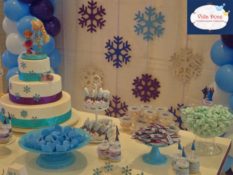 Vida Doce Comemorações Especiais: Festa Frozen