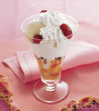 Peach Sundae Recipe ~ My Recipes Book