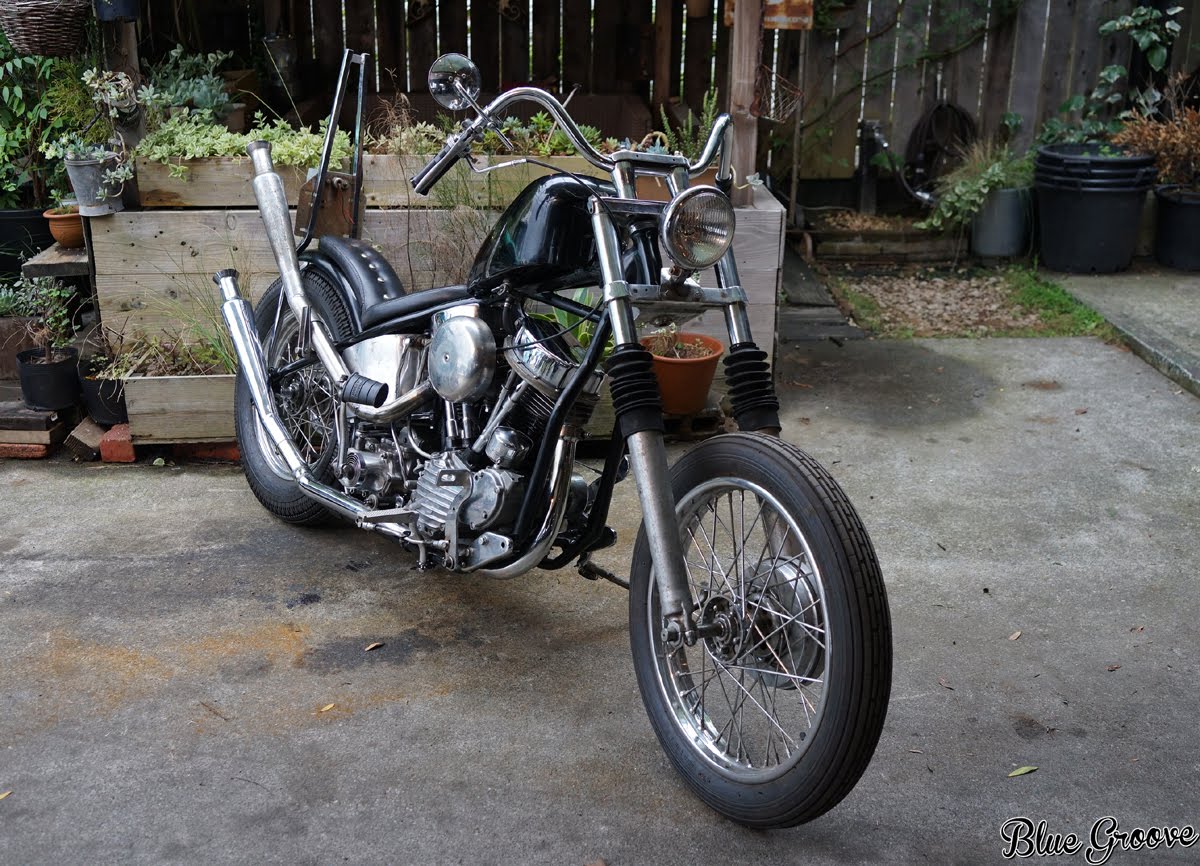 BLUE GROOVE SHOP BLOG: - SOLD - 49` PANHEAD CHOPPER