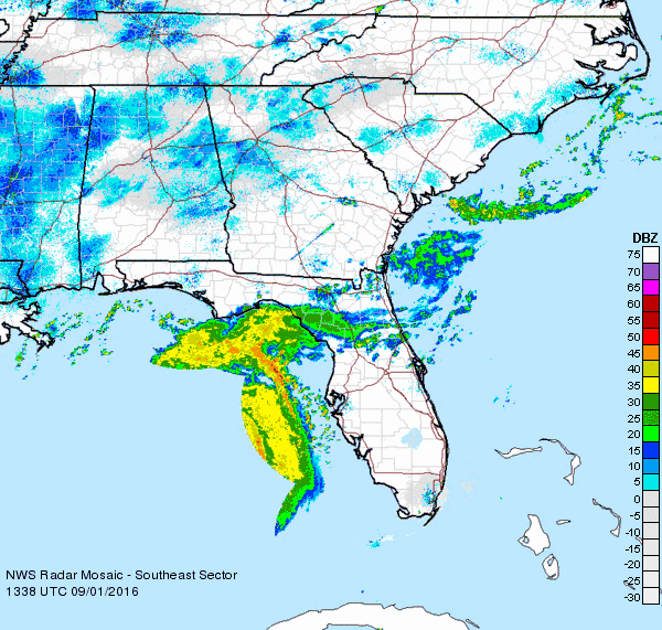 Blackstone Valley Weather Service: Hermine to Strike Florida; What ...