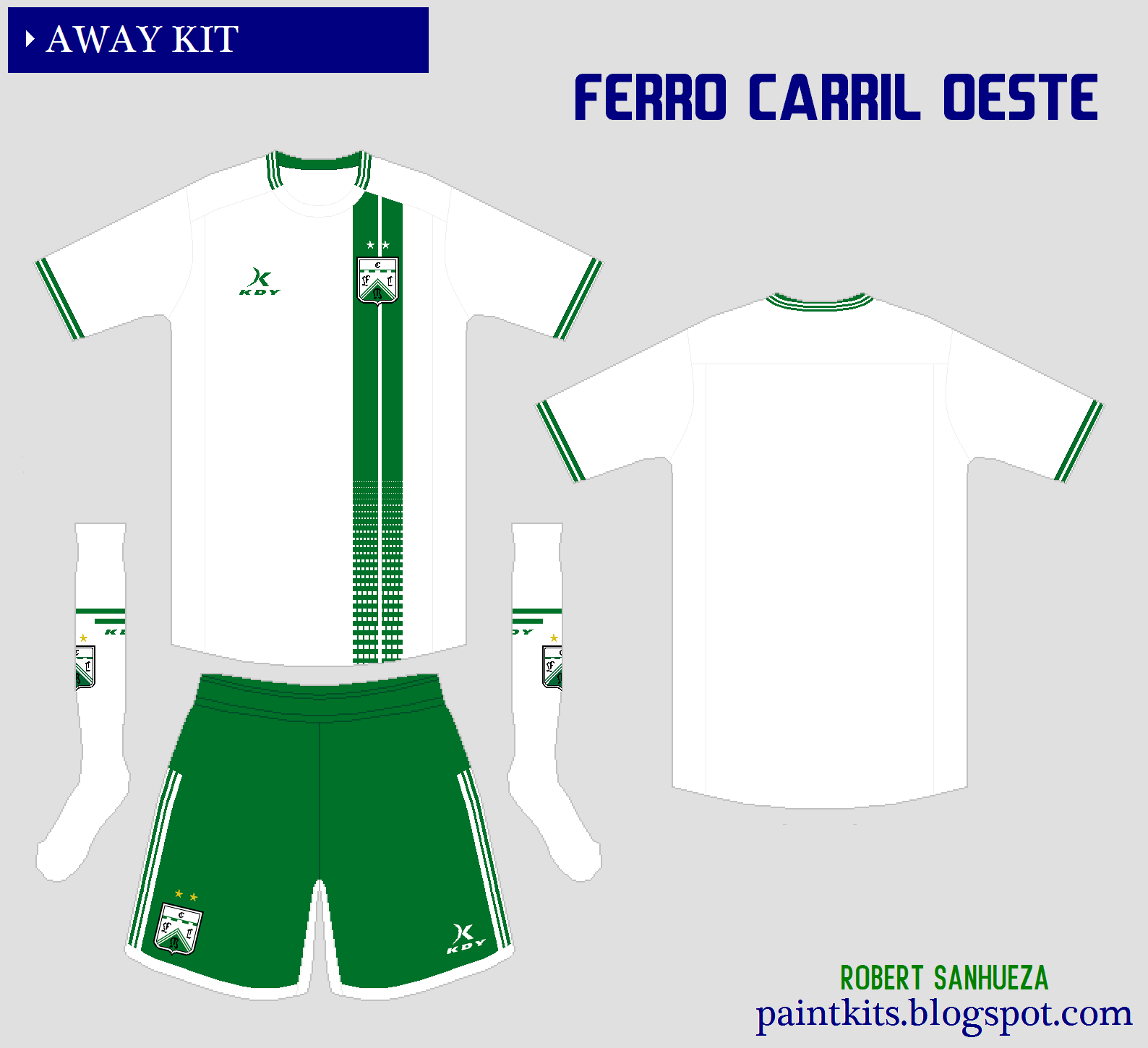 Paint Kits: Ferro Carril Oeste 2015/2016