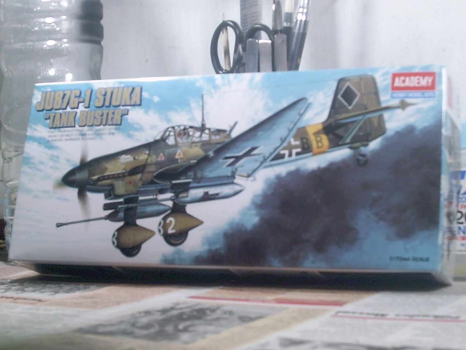 Modelkit Plastik: Academy 1/72 Ju87G-1 Stuka “Tank Buster”