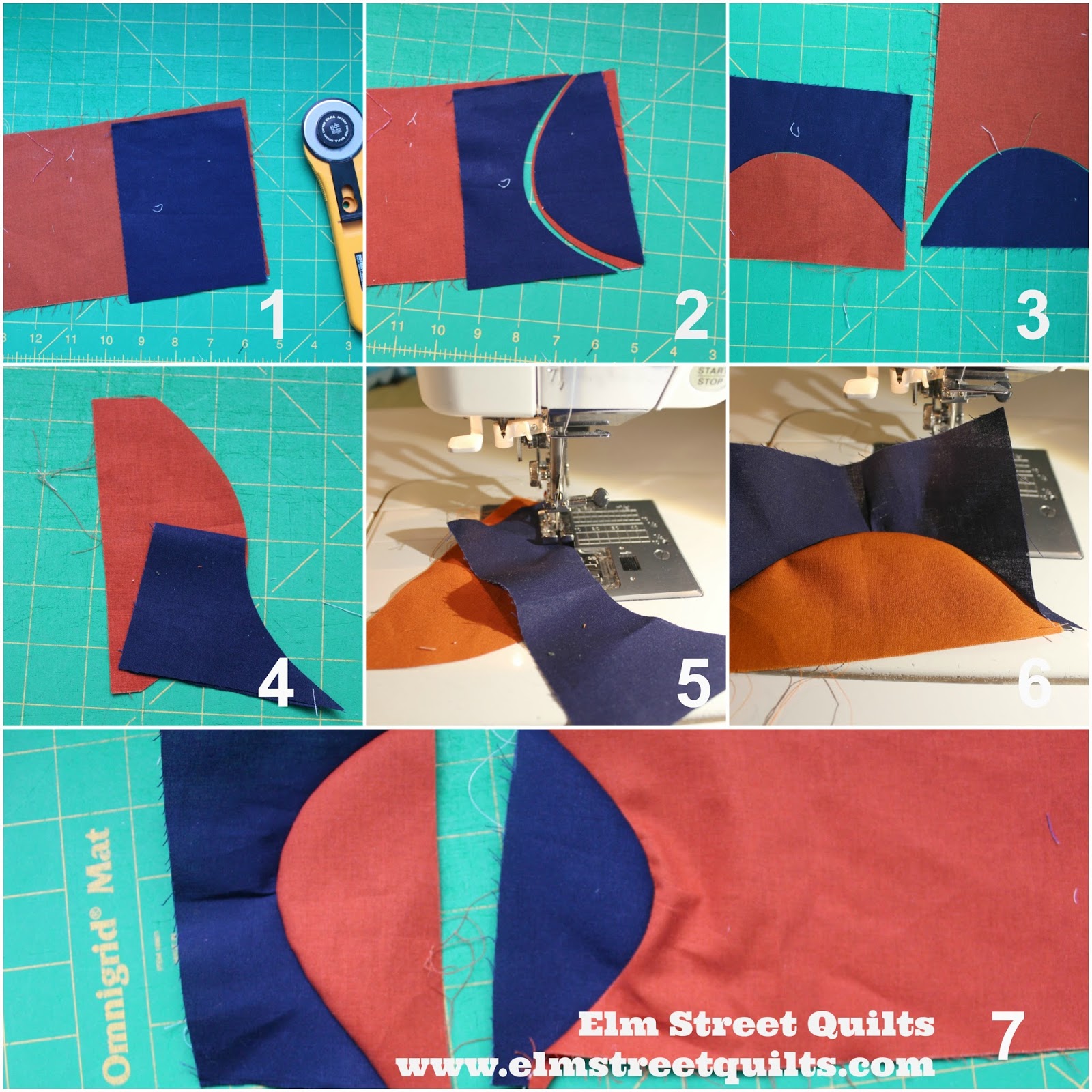 improv QAL - Strips and Curves | Elm Street Quilts