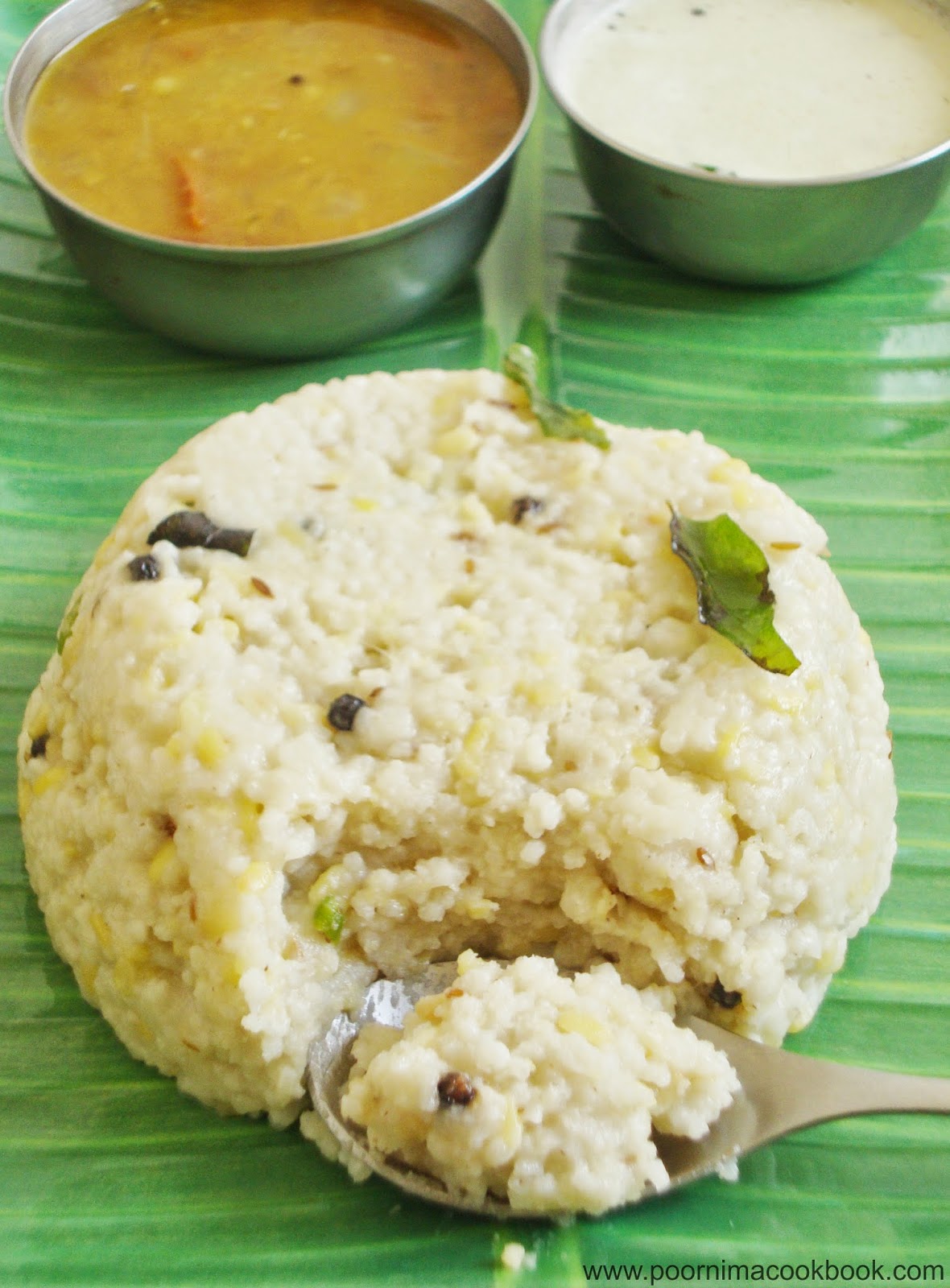 Poornima's Cook Book: Varagu Ven Pongal / Kodo Millet Pongal / Siru ...