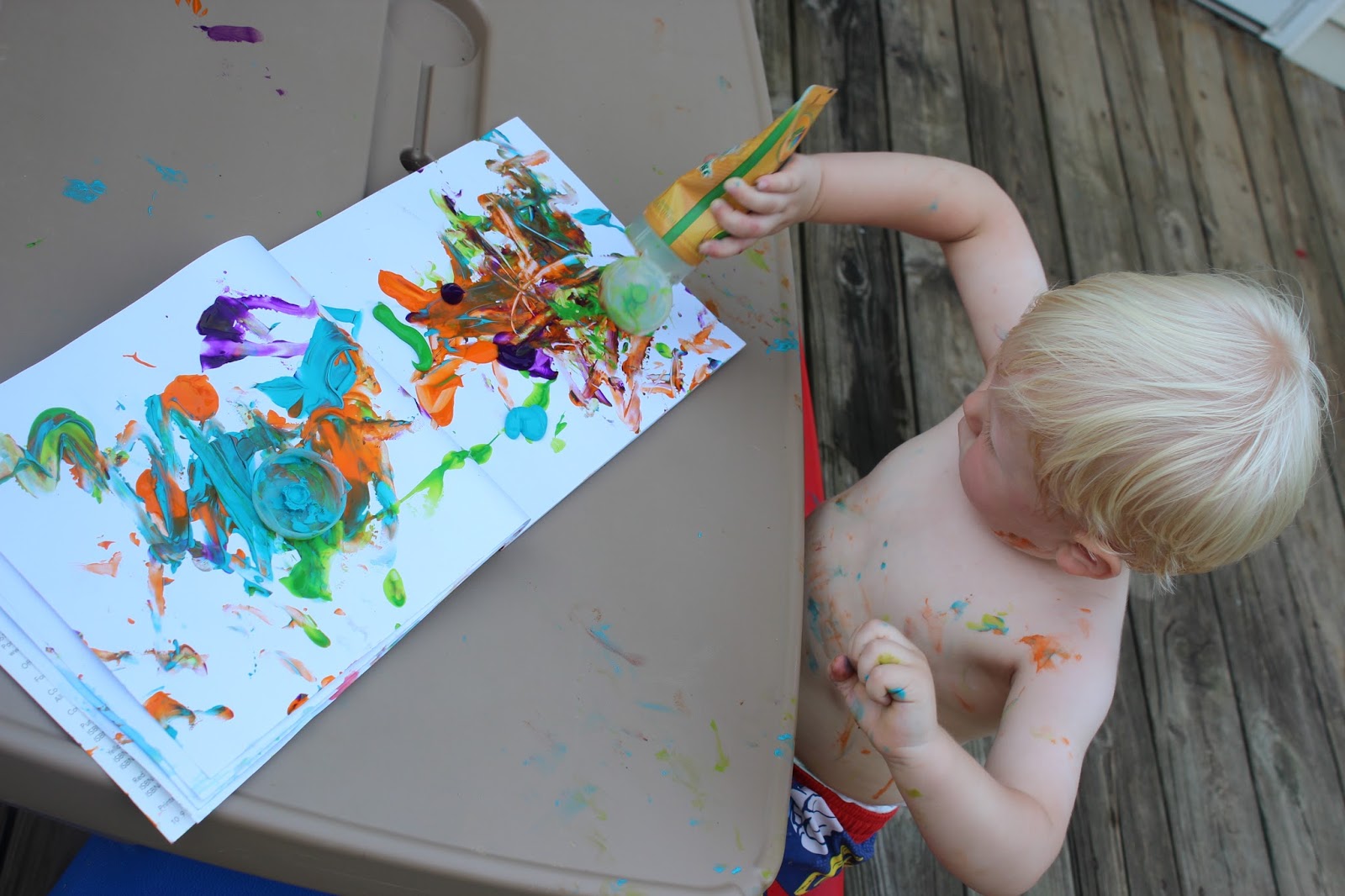 The Cowan's Corner: Messy Play