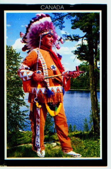Native American Postcards: Canadian First Nations