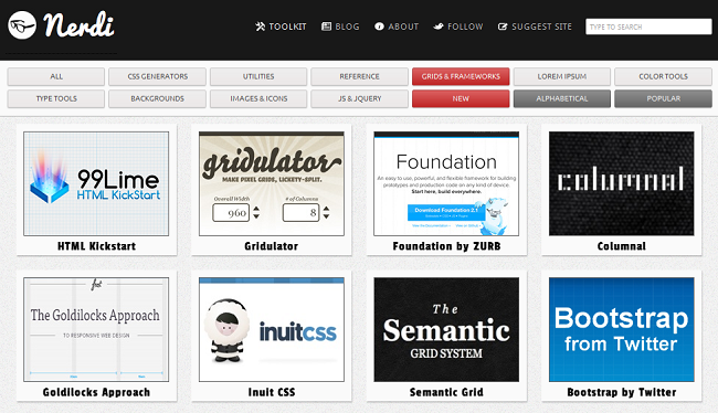 Nerdi.net: Herramientas Para Desarrolladores Web. | La Taberna de Julio