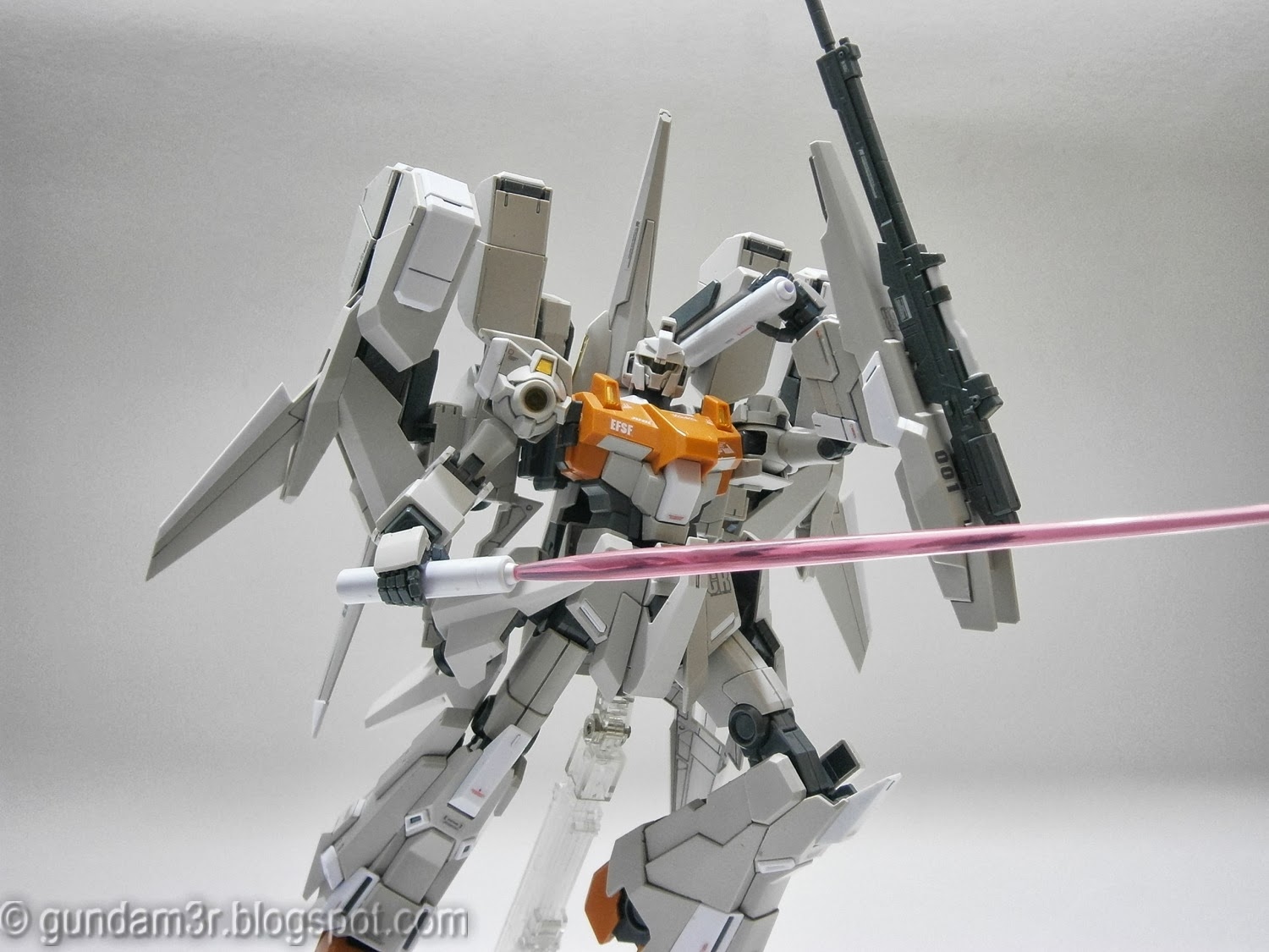 Rezel Type C Defenser a + b Unit [GR] MG Review Part 3
