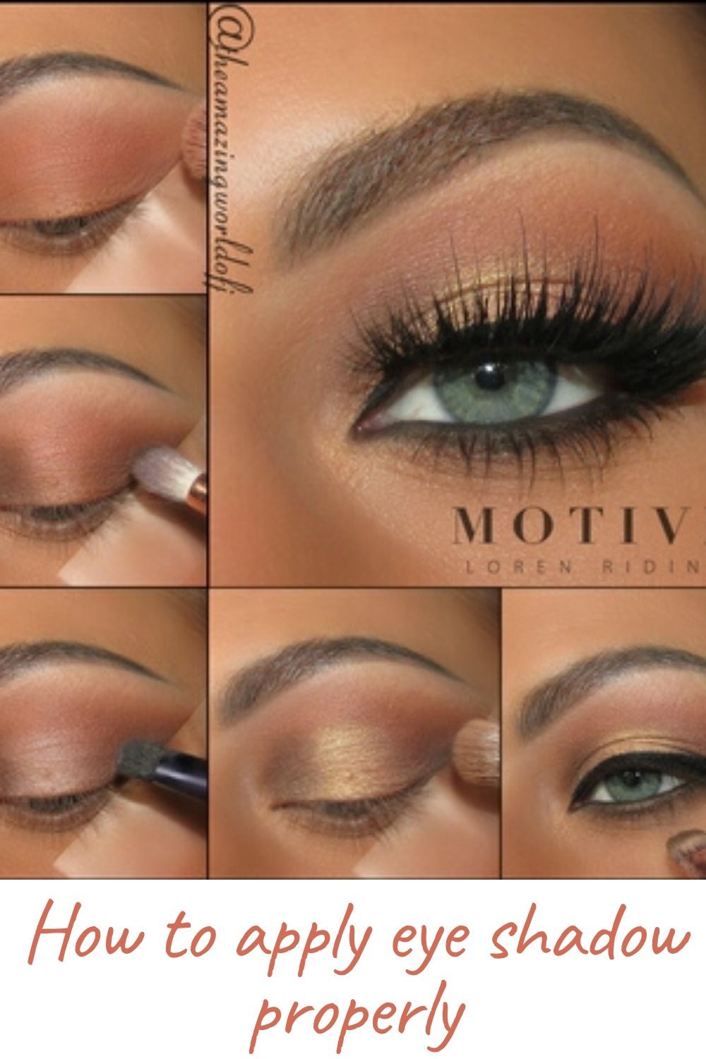 How to apply eye shadow properly - Pukrol Satwa