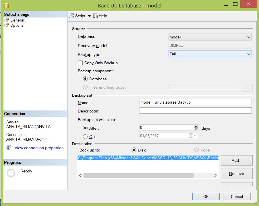 Cara Melakukan Backup Database pada SQL Server
