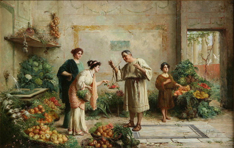 Paintings by Edouardo Ettore Forti (1850-1940)