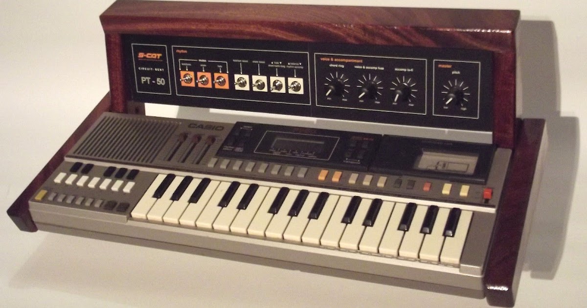 MATRIXSYNTH: S-CAT (0893) CIRCUIT BENT CASIO PT-50 / 12-Mod Upright ...