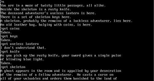 CRPG Adventures: Zork: The Importance of Details