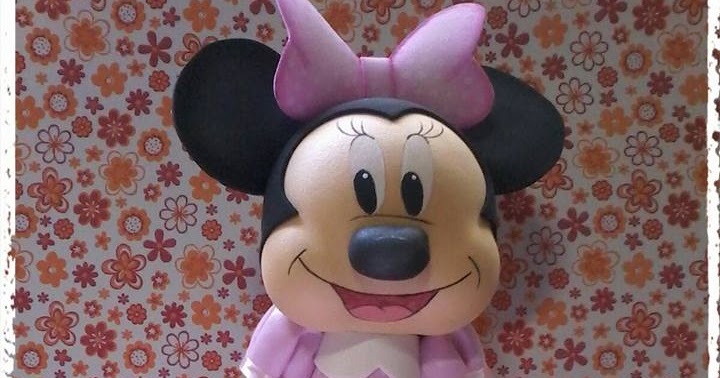 Lepeti Art's Arte em Eva: MINNIE ROSA