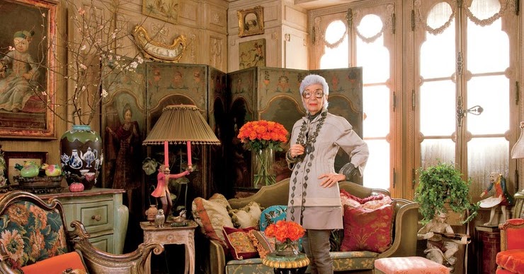 Iris Apfel’s Exuberant Apartment - Décor Inspiration. | Cool Chic Style ...