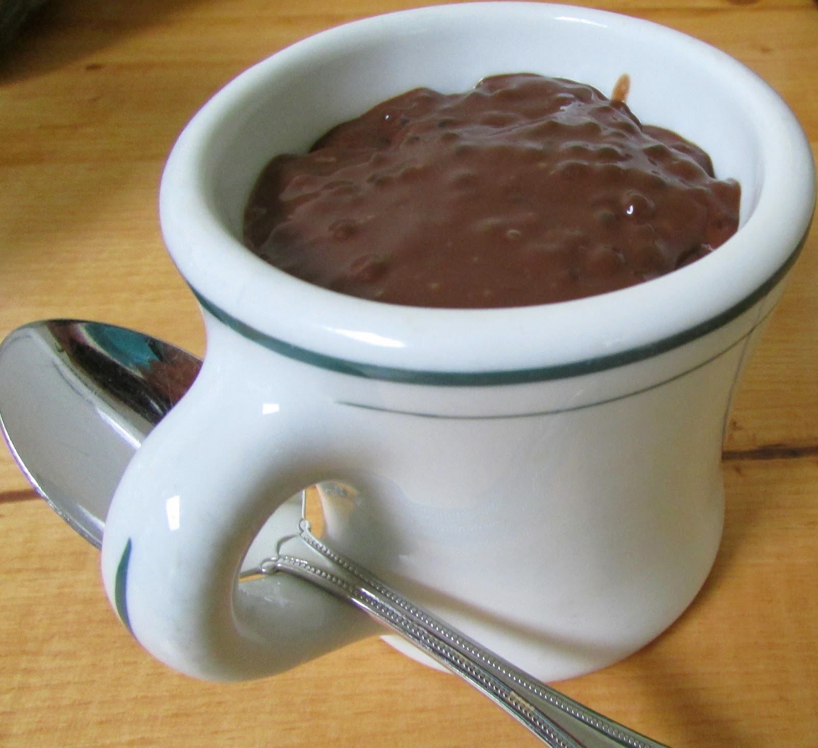 A Table For Rue, Please: His and Hers Chocolate Tapioca Pudding or ...