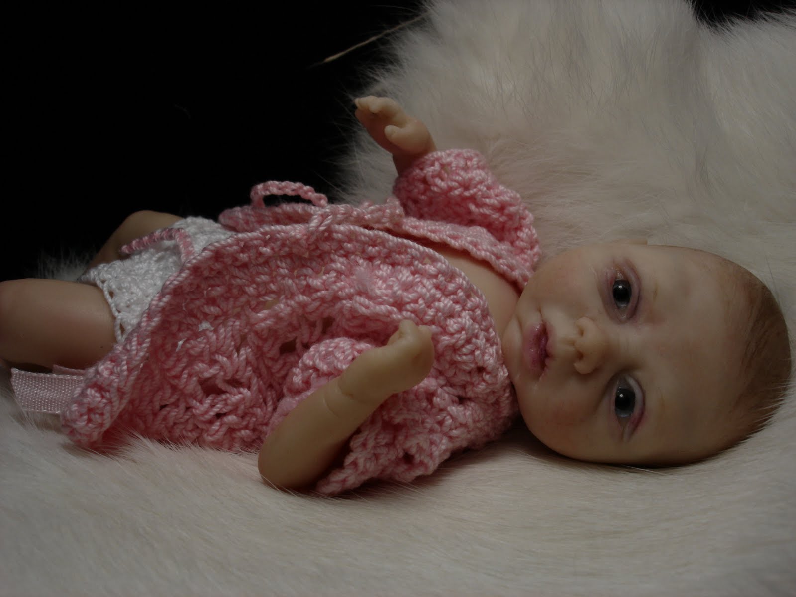 Anya's Originals Reborns and OOAK Art Dolls: OOAK BJD baby girl ~Pom-Pam~