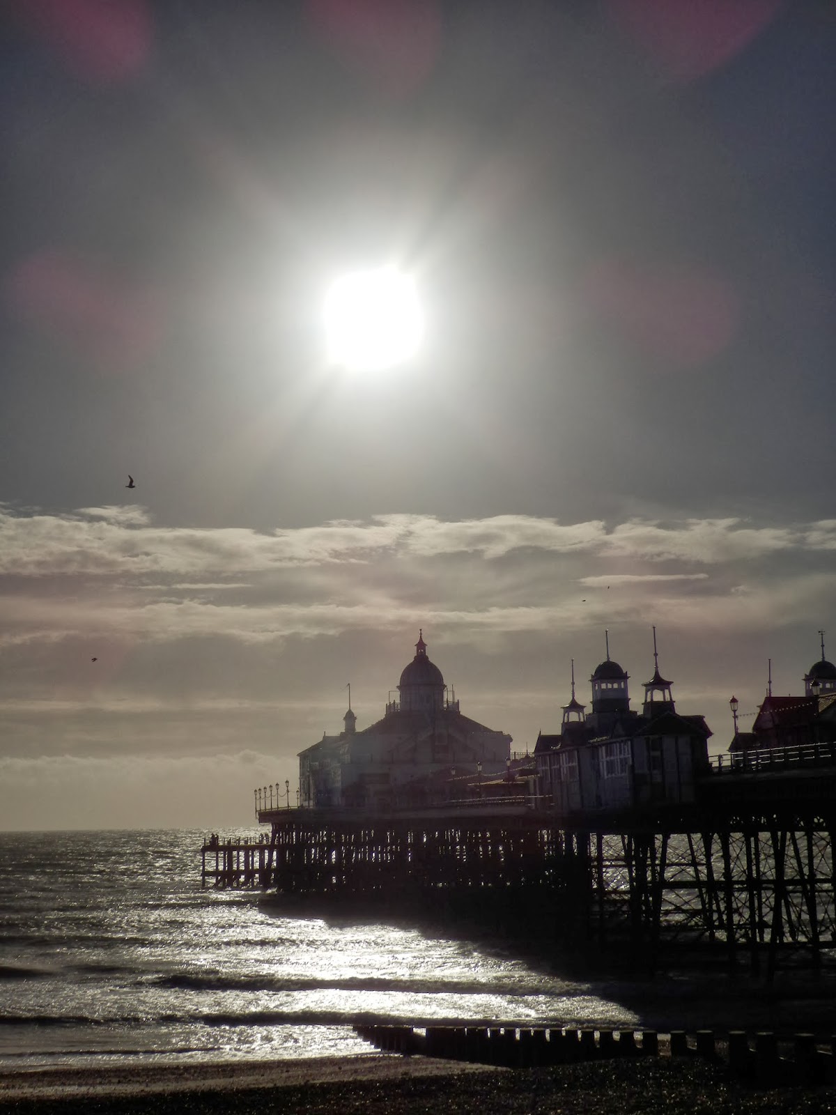 Judith I Bridgland: Stormy Weather at Eastbourne