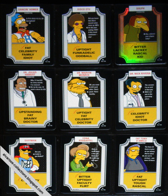 The Simpsons TCG: I've got them (almost) all! #1 | Alvaroo's ...