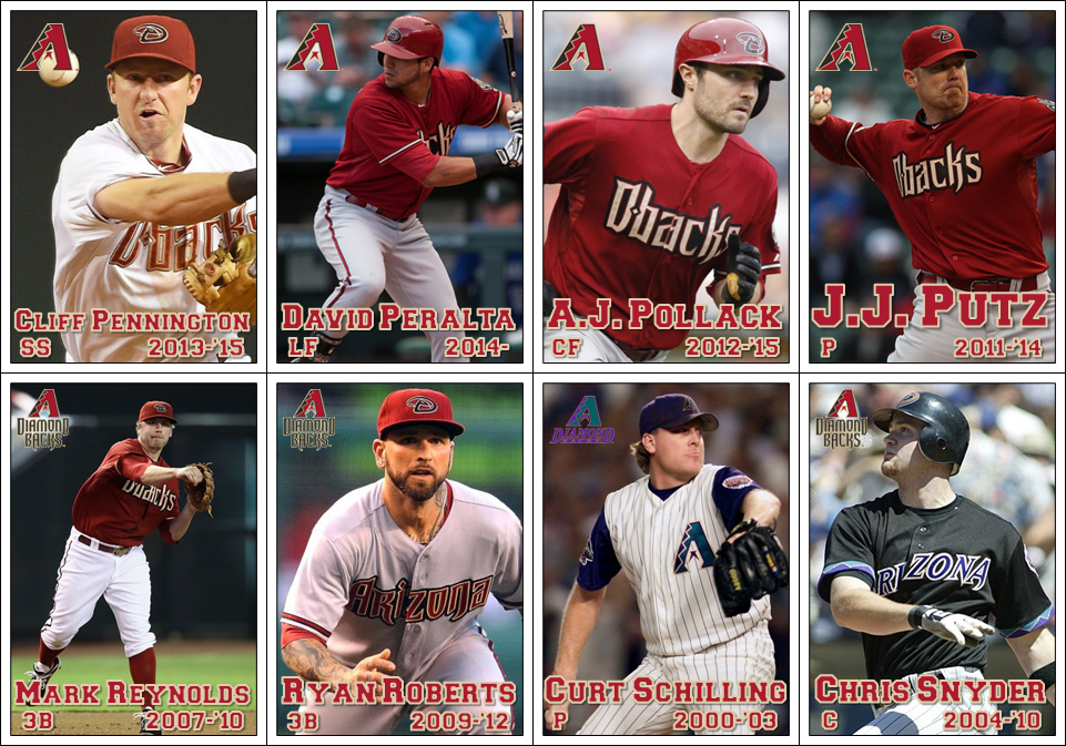 Four Friend's All-Time, All-Star Teams: All-Time Arizona Diamondbacks