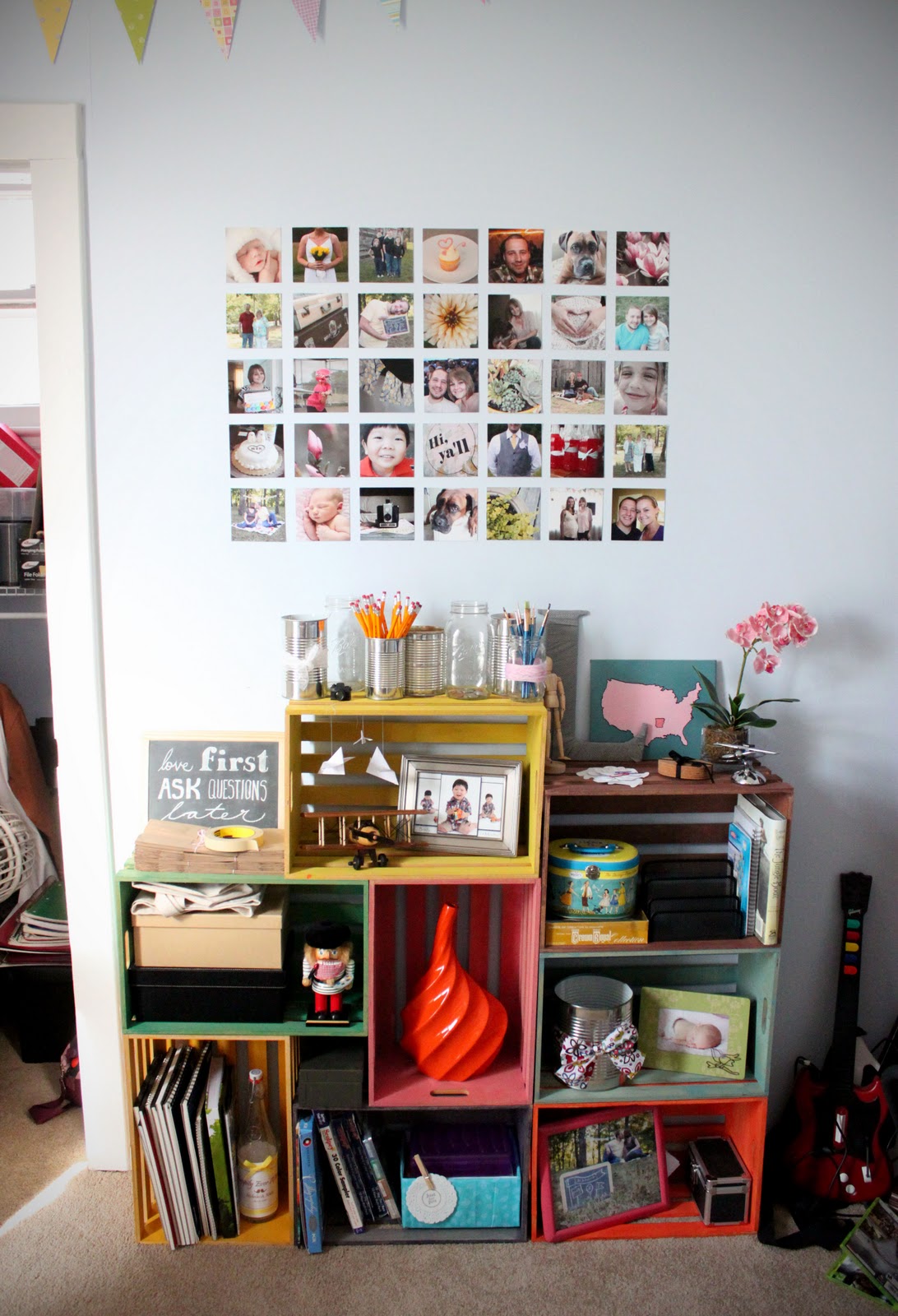 the color happy: Super simple photo grid