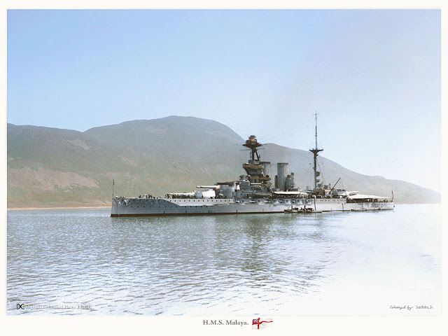 HMS Malaya Merupakan Battleship Yang Dibiayai Oleh Sultan dan Rakyat ...